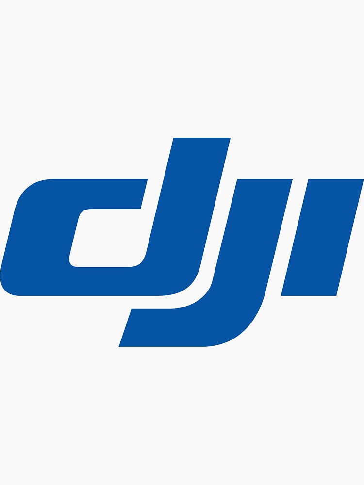 "DJI Logo" Sticker for Sale by Paisda333 | Redbubble