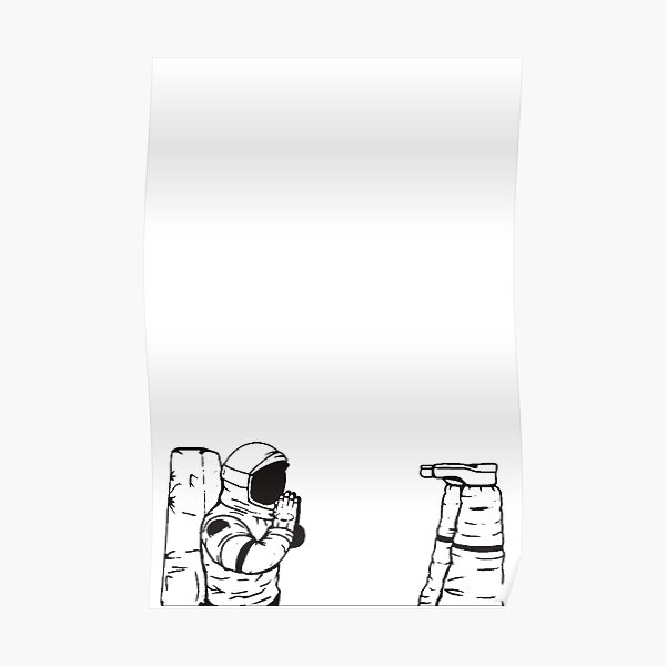"Praying astronaut, Chainsaw man " Poster for Sale by KnLstore | Redbubble