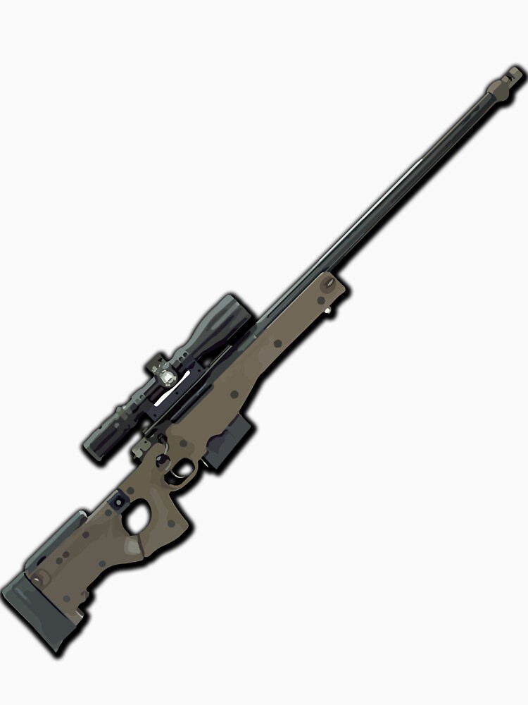 "AWM Sniper Rifle" T-shirt for Sale by TortillaChief | Redbubble ...