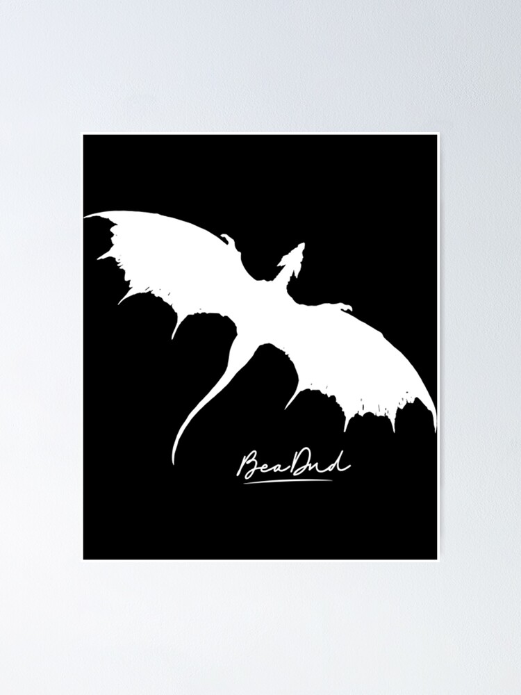 "The Bea DnD Flying Dragon" Poster for Sale by JassoEden | Redbubble