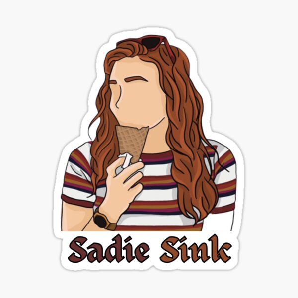 "Sadie Sink , Gift For Boyfriend , Sadie Sink Lover" Sticker for Sale ...
