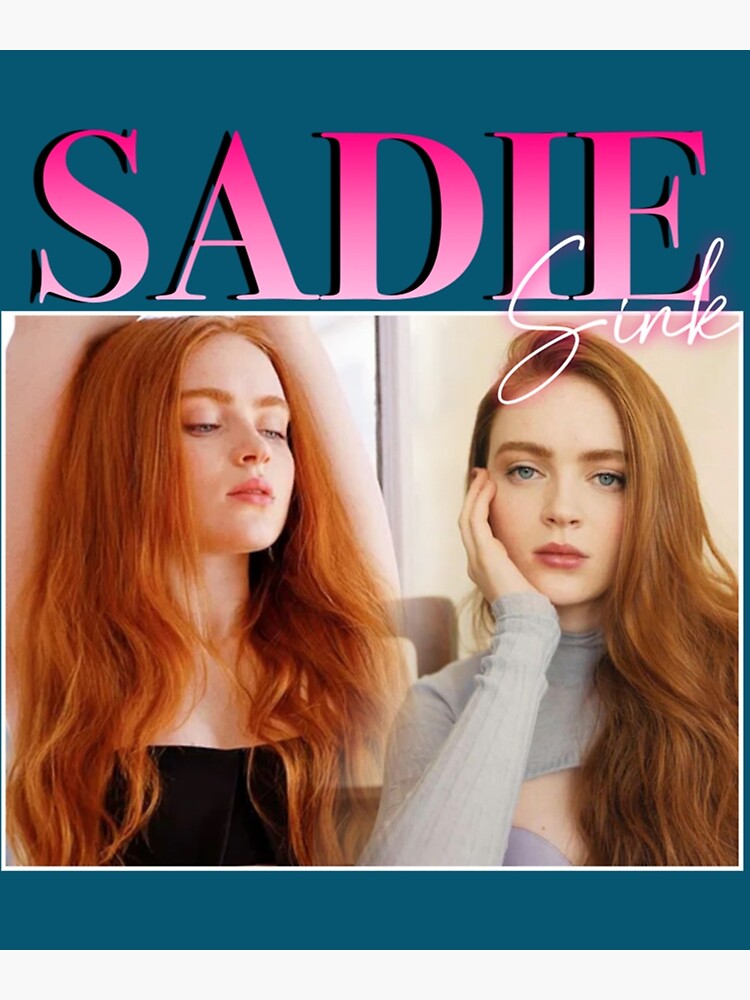 "Sadie Sink 90s Retro Design " Art Print for Sale by SewingStudioTM ...