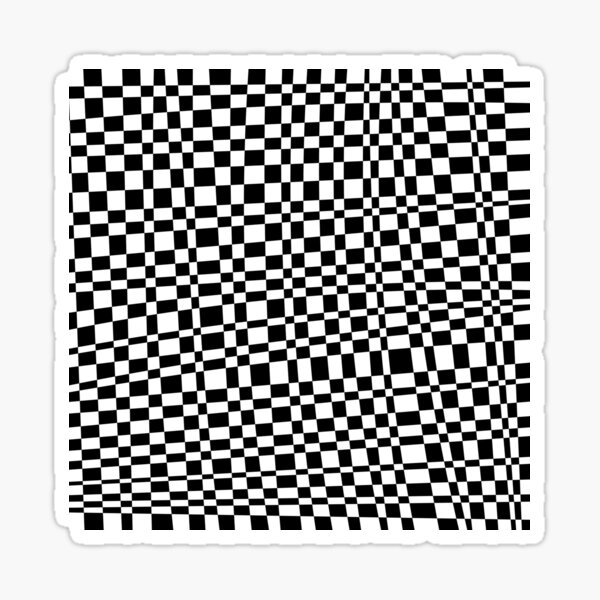 "Mod Check" Sticker for Sale by Texterns | Redbubble