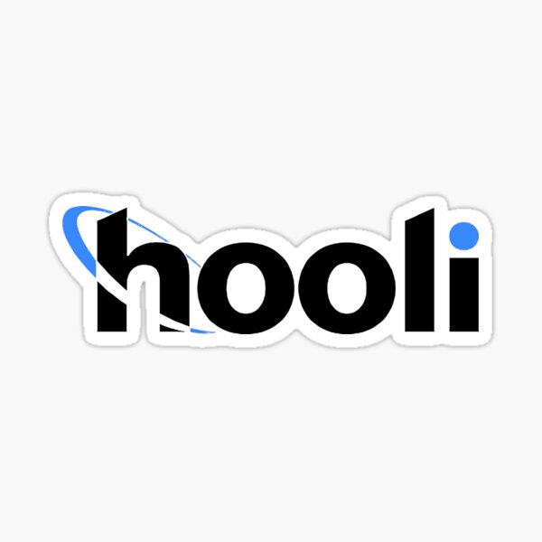 "Hooli Logo" Sticker for Sale by Elliepearson | Redbubble