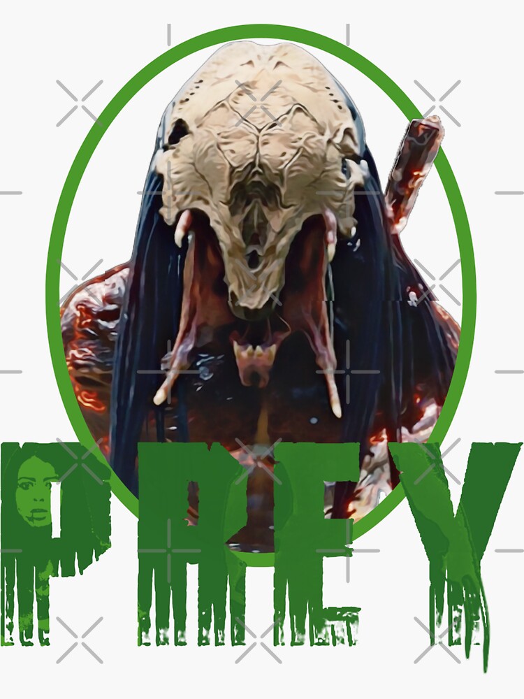 "Prey" Sticker for Sale by Stickerm4ni4 | Redbubble