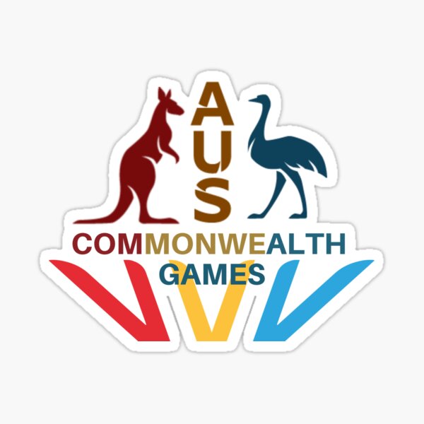 "commonwealth games australia" Sticker for Sale by CNCreatives | Redbubble