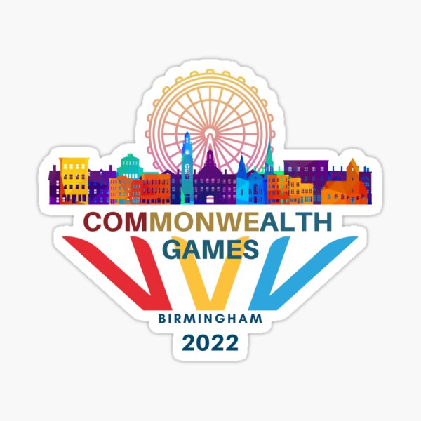 "commonwealth games 2022" Sticker for Sale by CNCreatives | Redbubble