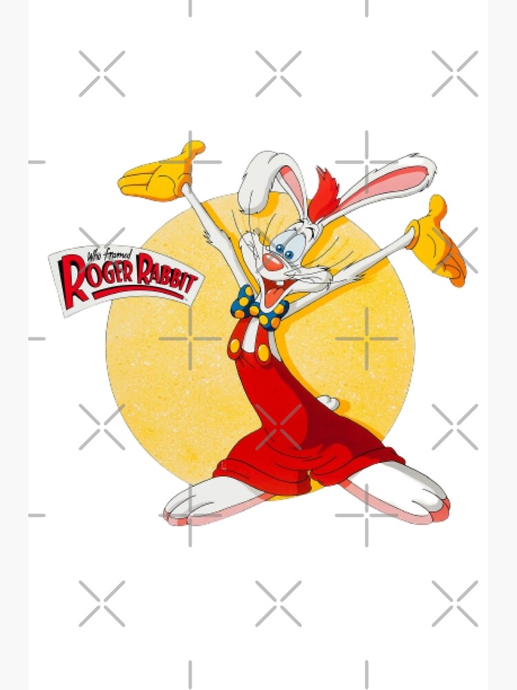 "Roger Rabbit logo" Art Print for Sale by brussouilisse | Redbubble