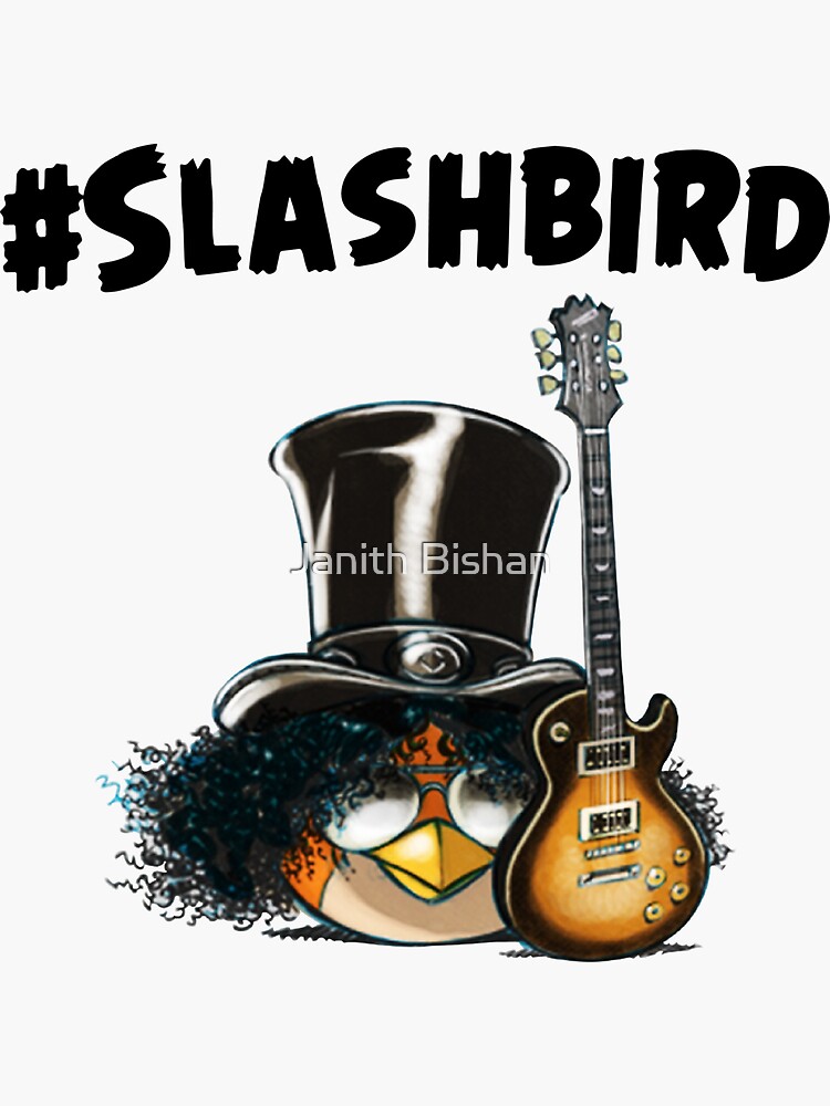 "Slash Bird " Sticker for Sale by Speadmark | Redbubble