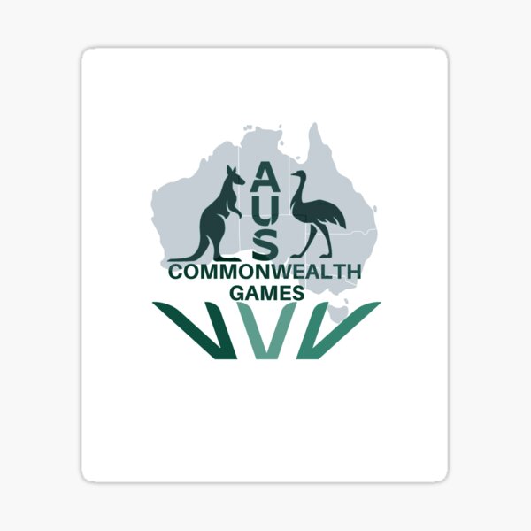 "commonwealth games australia" Sticker for Sale by CNCreatives | Redbubble