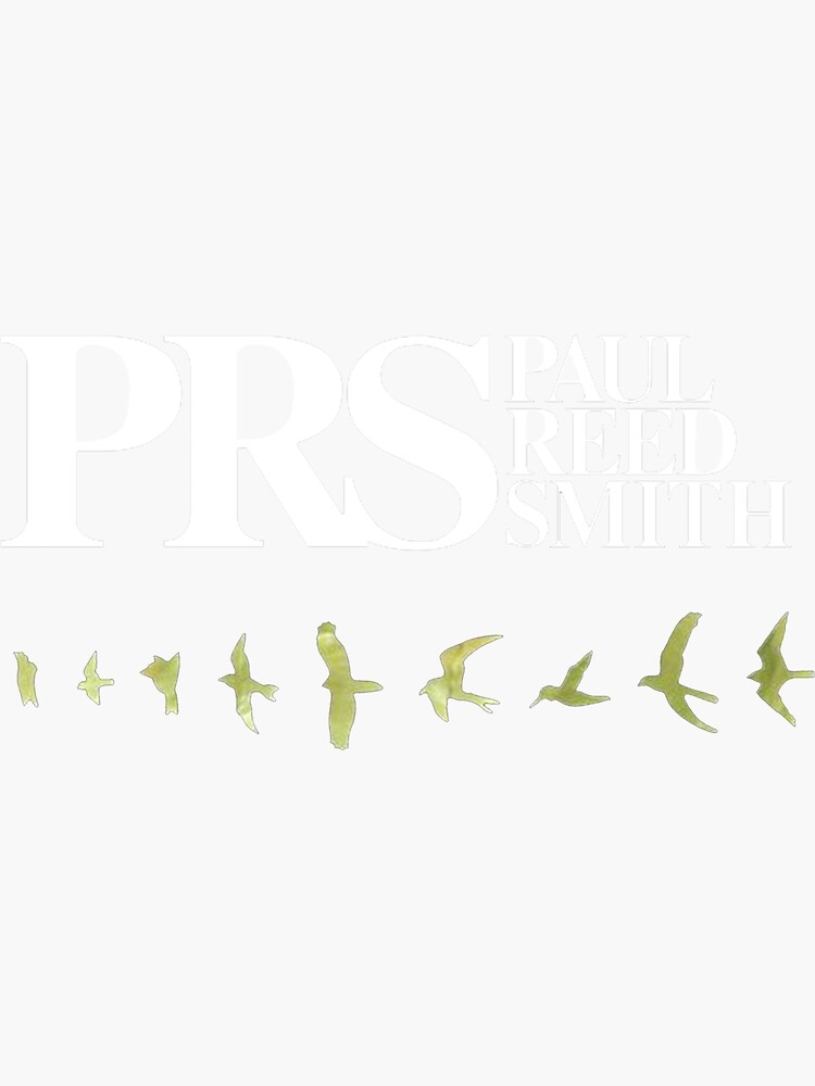 "PRS guitar" Sticker for Sale by feartati | Redbubble