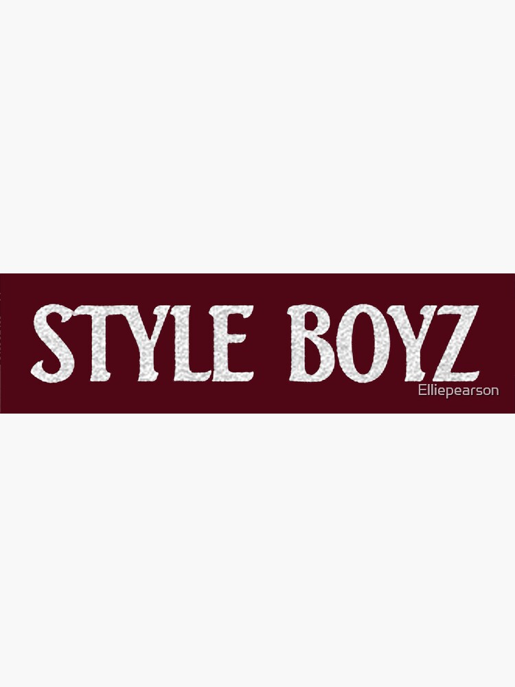 "Style Boyz" Sticker by Elliepearson | Redbubble