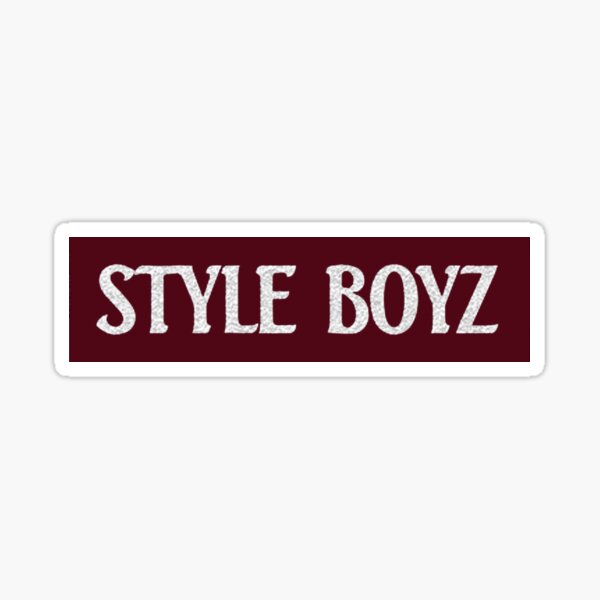 "Style Boyz" Sticker by Elliepearson | Redbubble