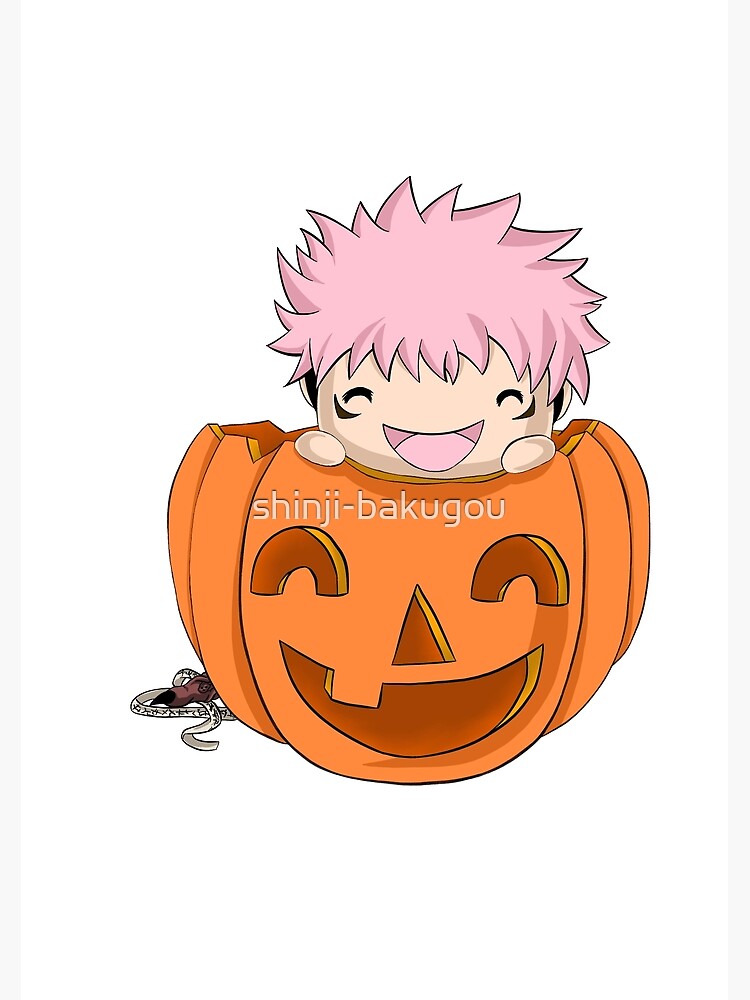"Yuji Halloween Jujutsu Kaisen" Poster for Sale by shinji-bakugou ...