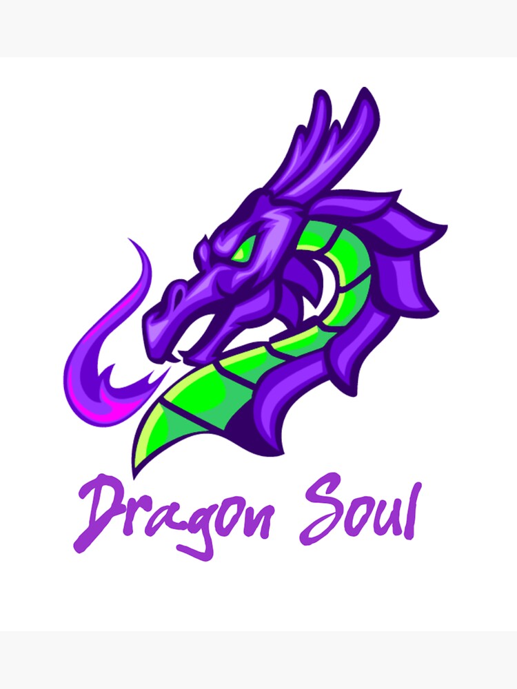 "Dragon Soul logo" Sticker for Sale by Mr-Tester | Redbubble