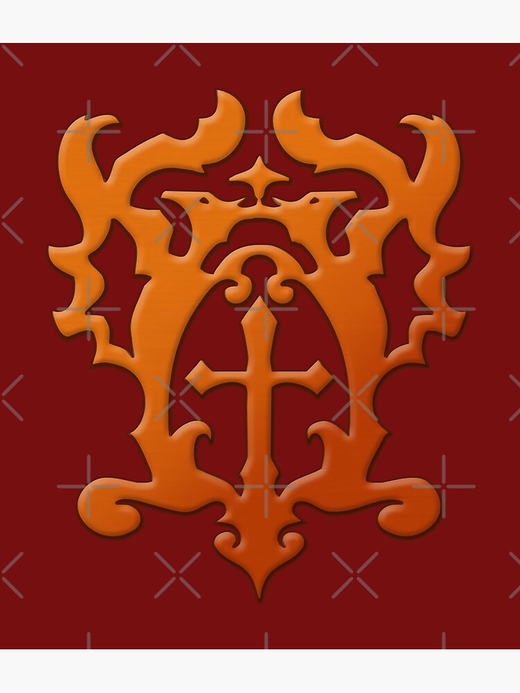"Belmont Family Crest" Canvas Print by Snowballs | Redbubble