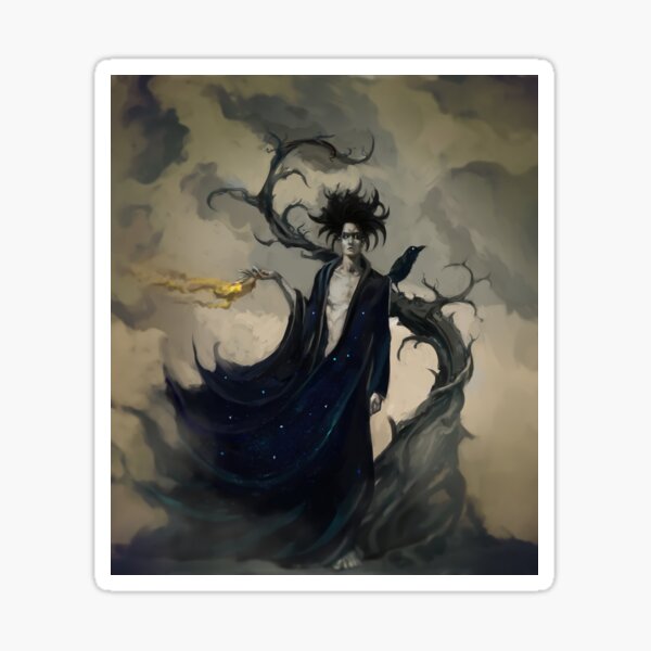 "The Sandman" Sticker for Sale by LeciaHenrietta | Redbubble