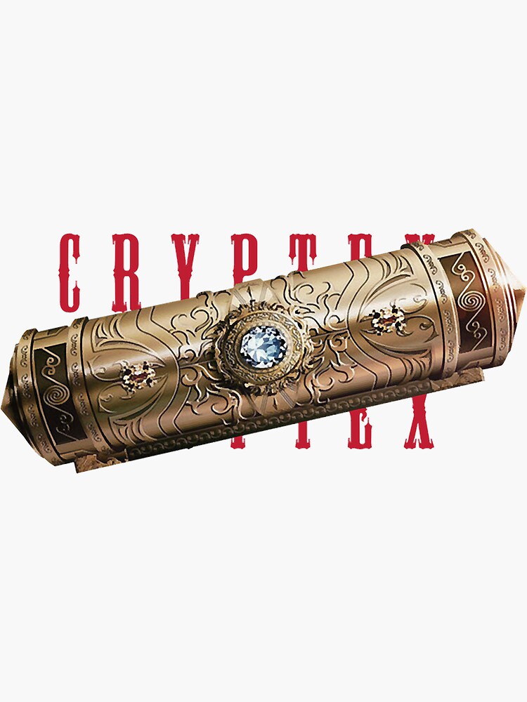 "DaVinci Code, Cryptex" Sticker for Sale by FlacDesigns | Redbubble