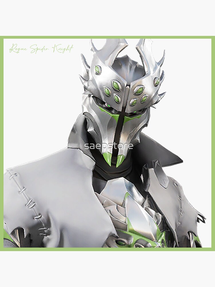 "Rogue Spider Knight" Sticker for Sale by saepstore | Redbubble