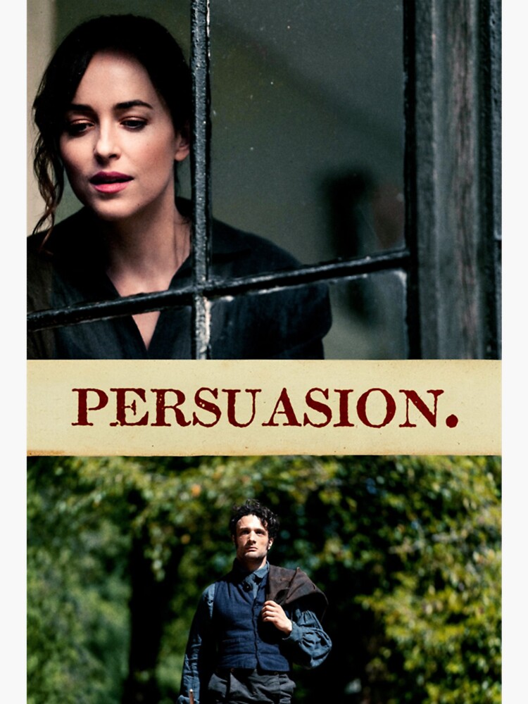 "Persuasion Movie 2022 " Sticker for Sale by PinkMon11 | Redbubble