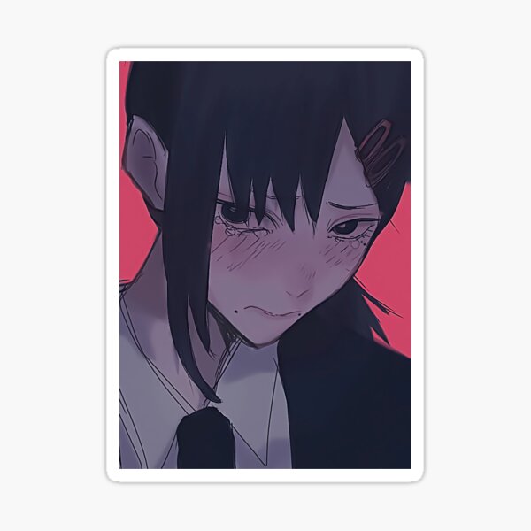 "Higashiyama Kobeni Chainsaw Man Epic Fanart" Sticker for Sale by ...