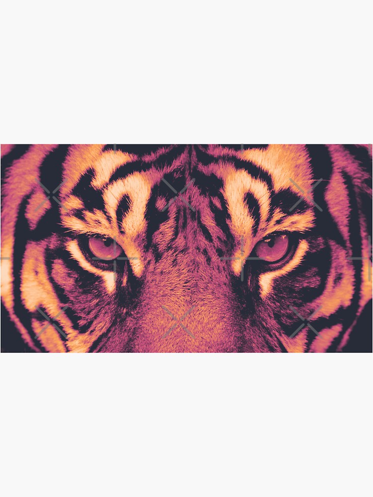 "Animal Tiger Cute School Backpack" Sticker for Sale by AndjelaArt ...