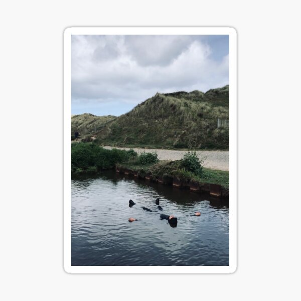 "Floating in the river" Sticker for Sale by ayezza08 | Redbubble