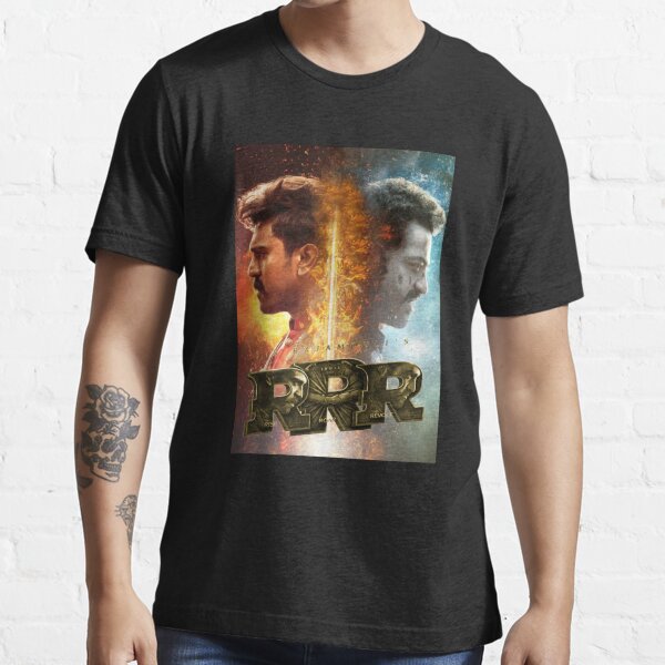"rrr movie trending Poster" T-shirt for Sale by pickyartx | Redbubble ...