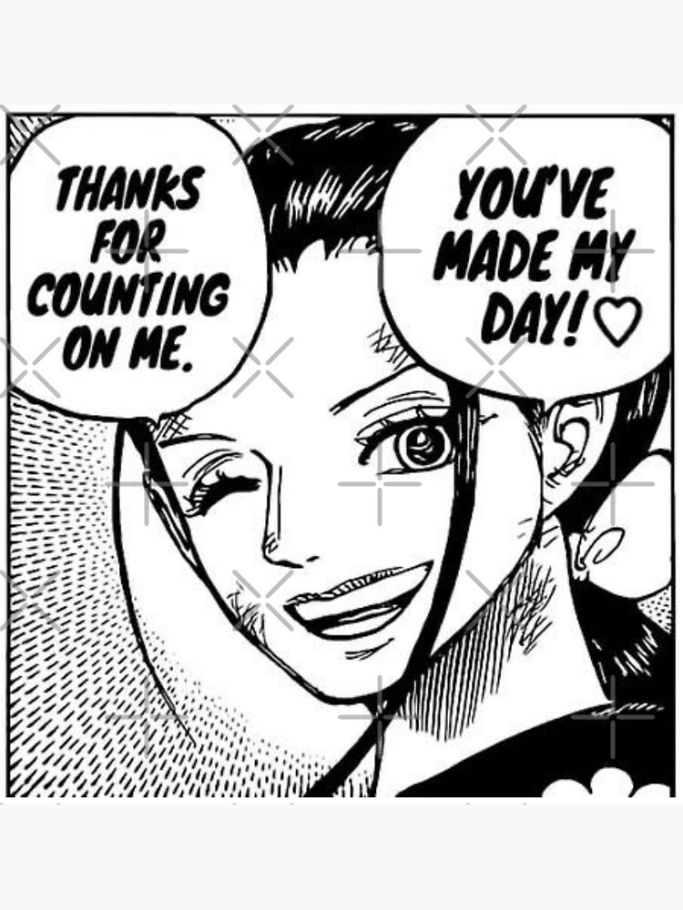 "Nico Robin " Sticker for Sale by gostr33t | Redbubble