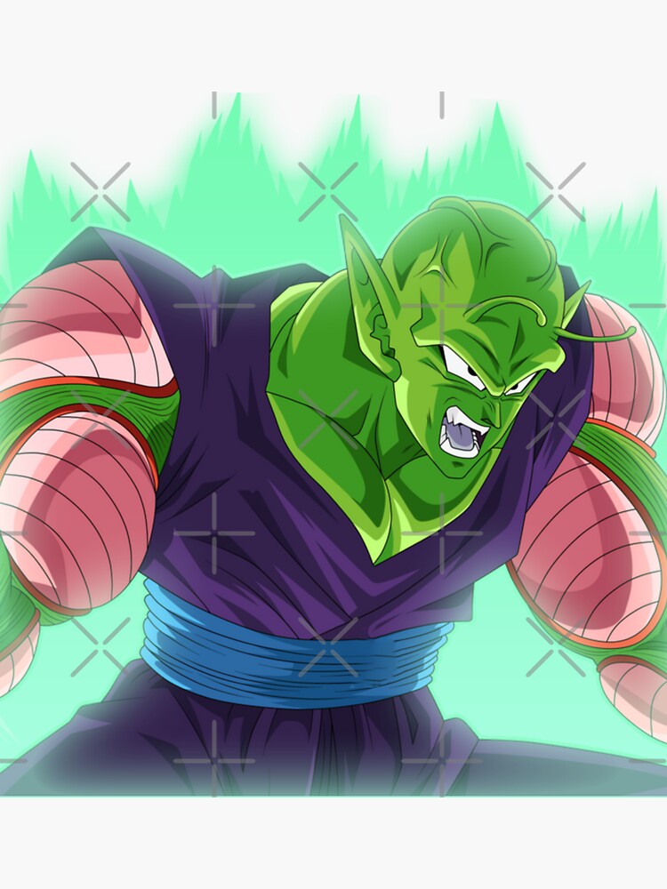 "Train insaiyan Piccolo full power" Sticker for Sale by wickeddesigns1 ...