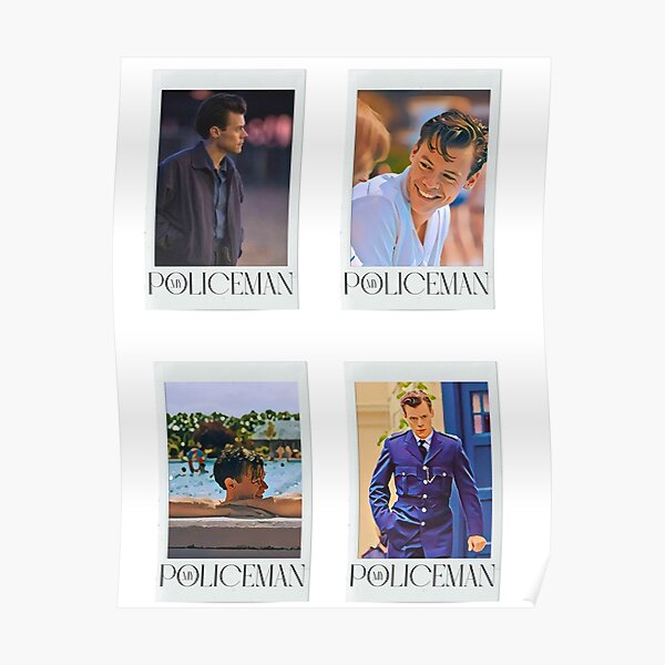 "My Policeman Sticker Set | My Policeman Stickers" Poster for Sale by sugarcube1999 | Redbubble