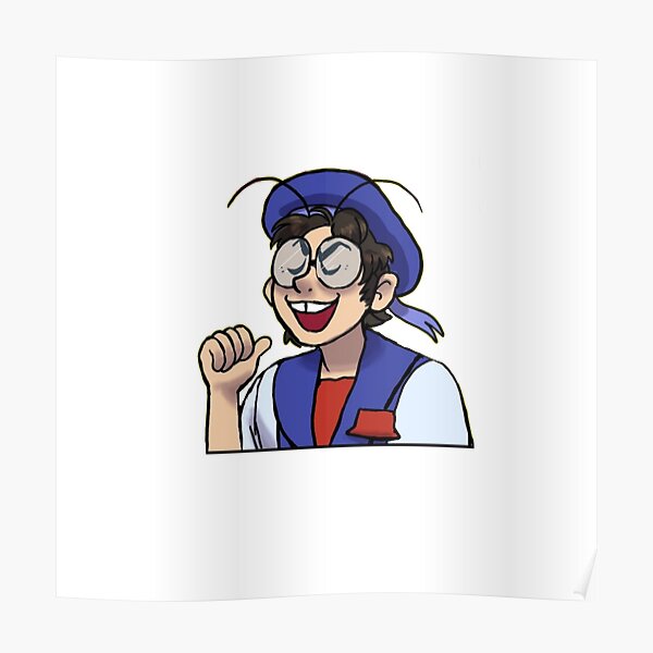 "blueycapsules" Poster for Sale by drissbigshoop | Redbubble