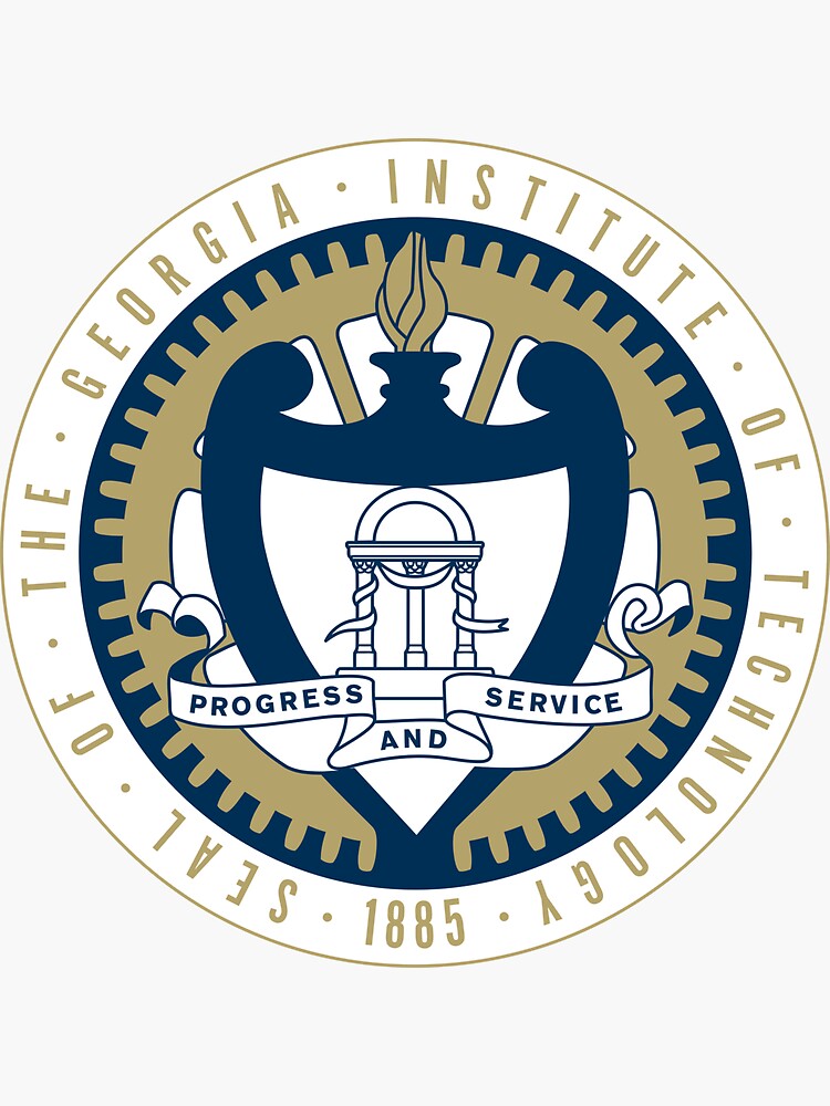 "berjuang-georgia-institute-of-technology-semangat" Sticker for Sale by ...