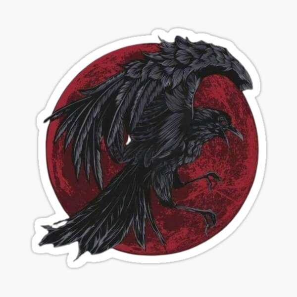 "Crow" Sticker for Sale by Vojko2208 | Redbubble