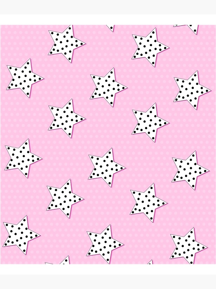 "Preppy, Aesthetic Preppy, Polka Dot Stars " Poster for Sale by ...