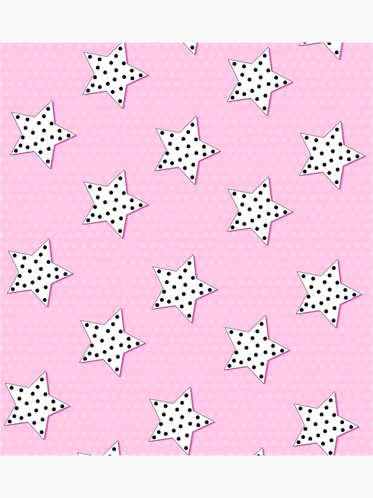 "Preppy, Aesthetic Preppy, Polka Dot Stars " Sticker for Sale by ...