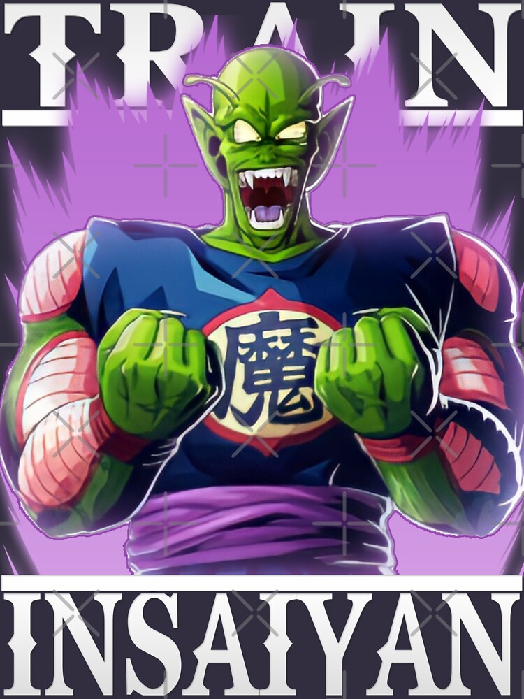 "Train insaiyan Demon King Piccolo " T-shirt for Sale by wickeddesigns1 ...