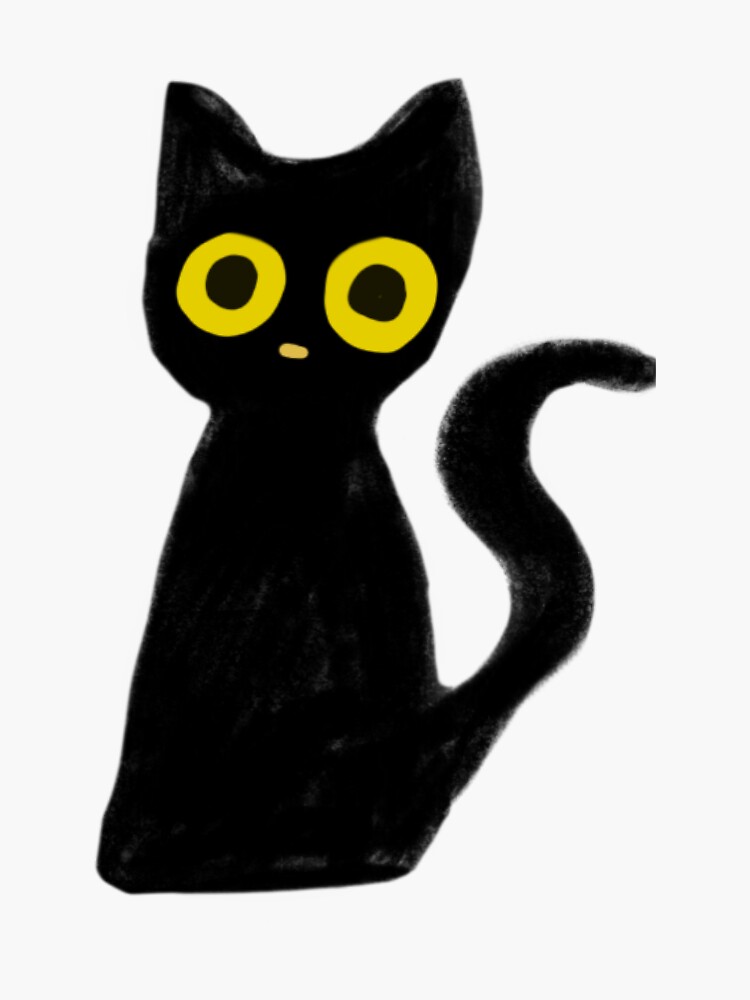 "Goofy ah cat ????" Sticker for Sale by Katsoka | Redbubble