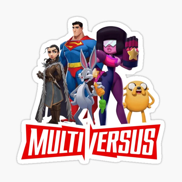 "MULTIVERSUS GAME" Sticker for Sale by CarolynMacias | Redbubble