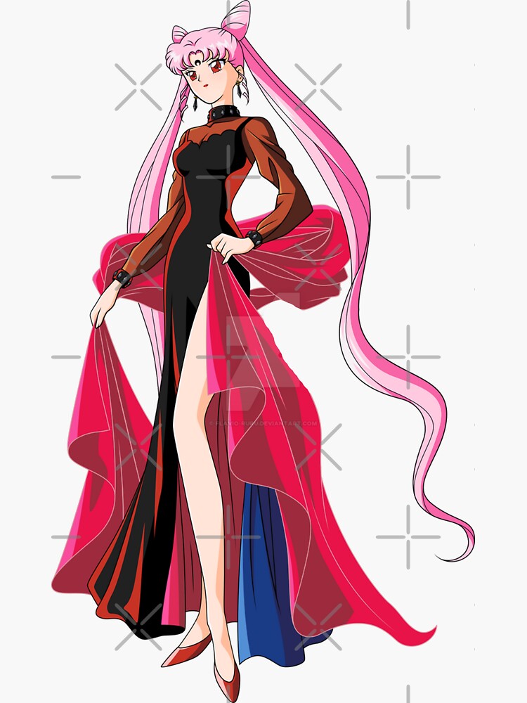 "Chibiusa Tsukino - Sailor Chibi Moon" Sticker for Sale by LittleDelta ...