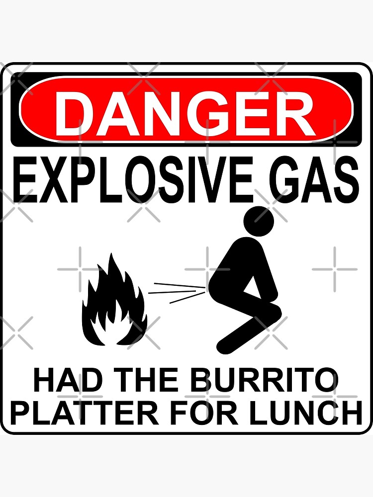 "Danger Explosive Gas" Poster for Sale by Photopaul65 | Redbubble