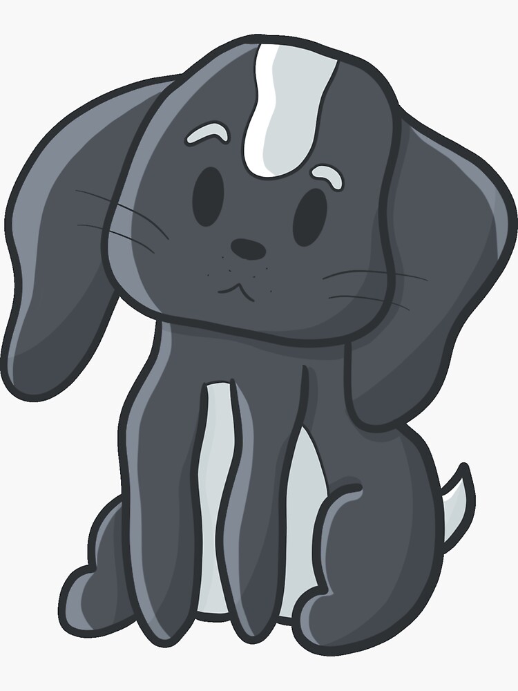 "Gogo the dog" Sticker for Sale by divicita | Redbubble