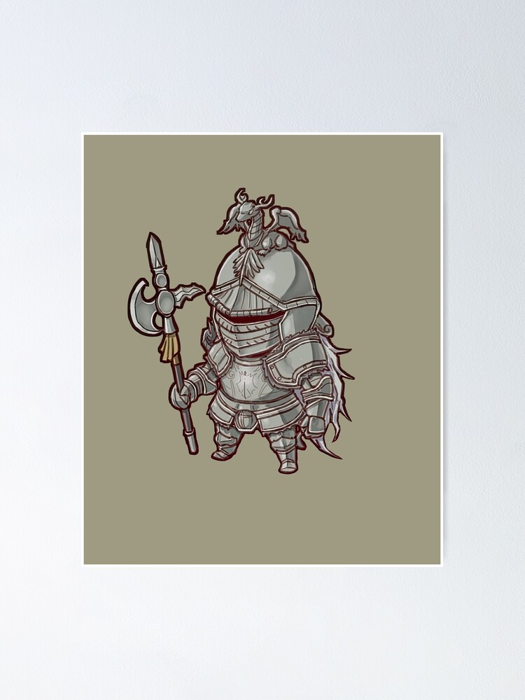 "Elden Ring - Chibi Banished Knight" Poster for Sale by Kiske-Design ...