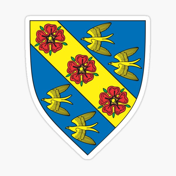 "Custom Heraldry" Sticker for Sale by greyhand | Redbubble
