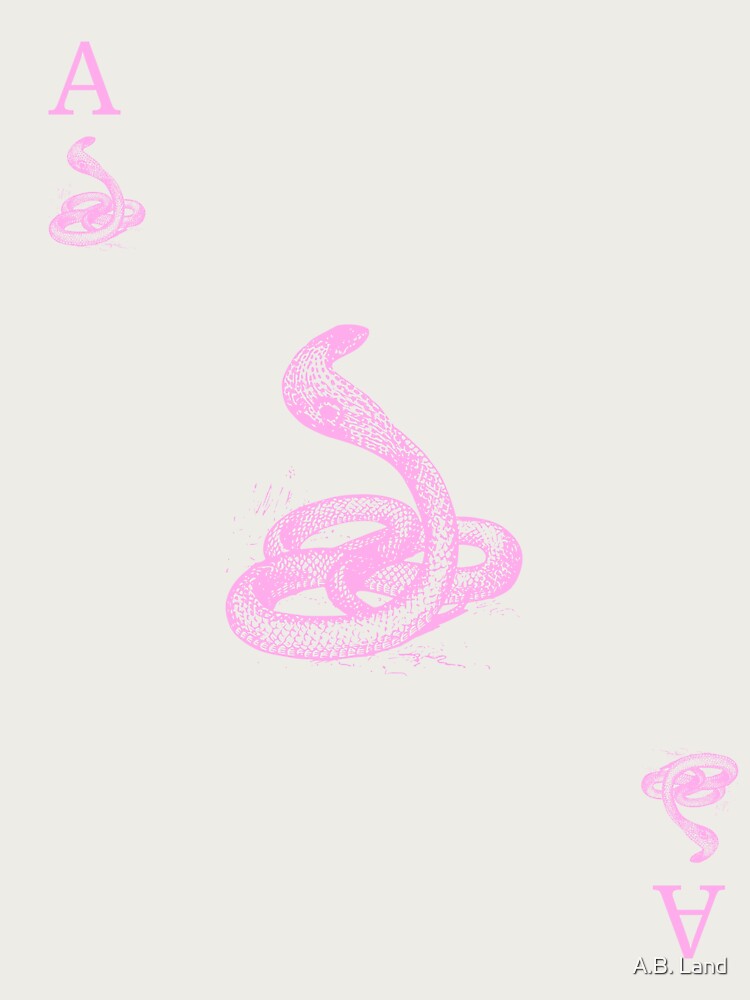 "Snake Playing Card" Sticker for Sale by anniebrownart | Redbubble