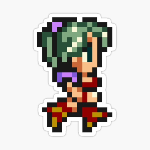 "FF6 TERRA BRANFORD" Sticker by PIXLTEES | Redbubble