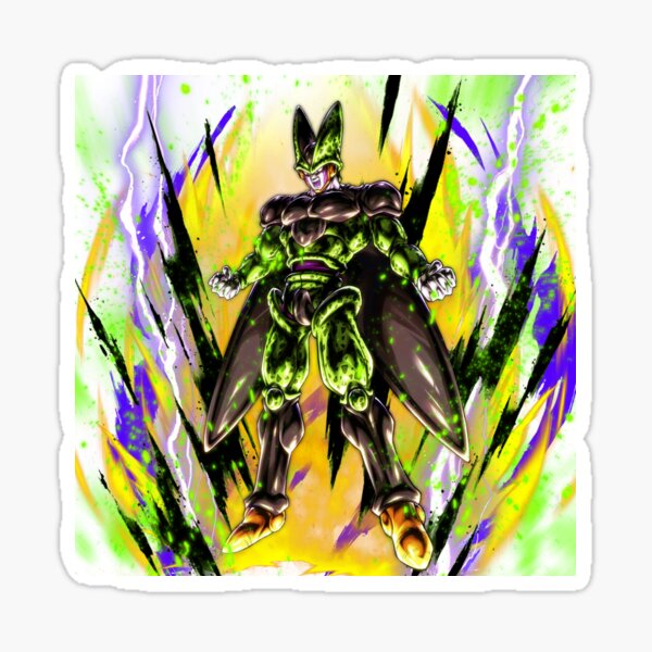 "FINAL FORM CELL" Sticker for Sale by TavPictures | Redbubble