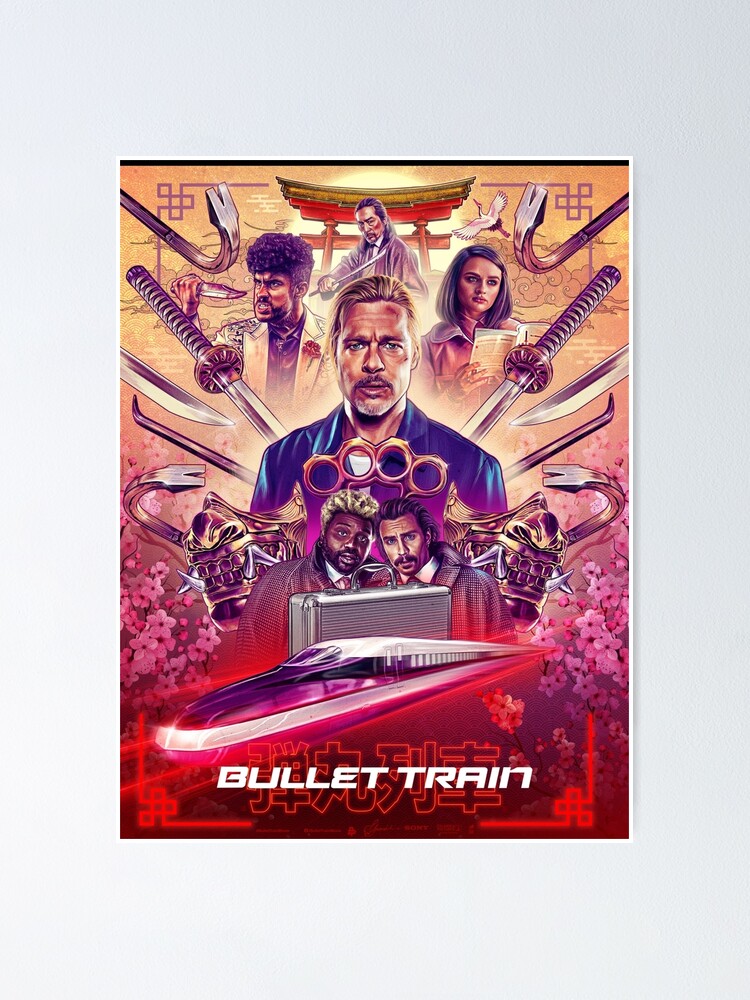 "Bullet Train " Poster for Sale by Aeyssa | Redbubble