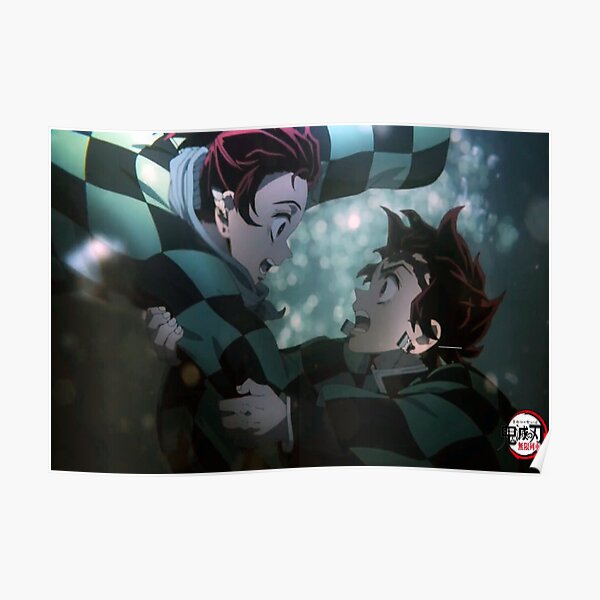 "Tanjiro inner conversation // Demon slayer" Poster for Sale by my ...