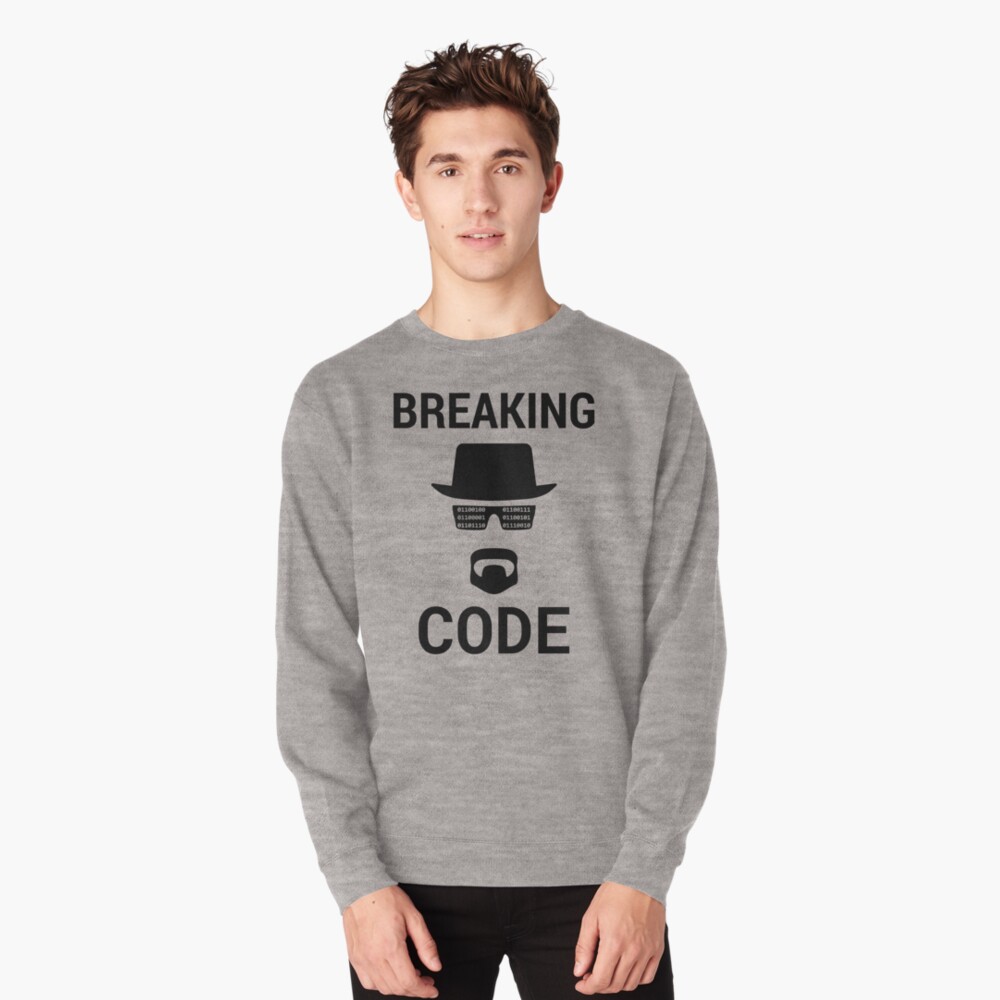 "Breaking Code - Black Design for Computer Security Hackers" Sticker ...